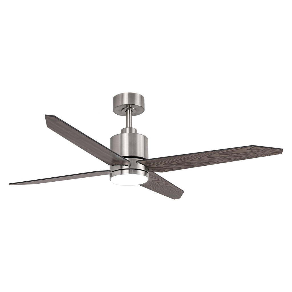 Parrot Uncle 52-Inch Ashby Industrial DC Motor Ceiling Fan with LED Li