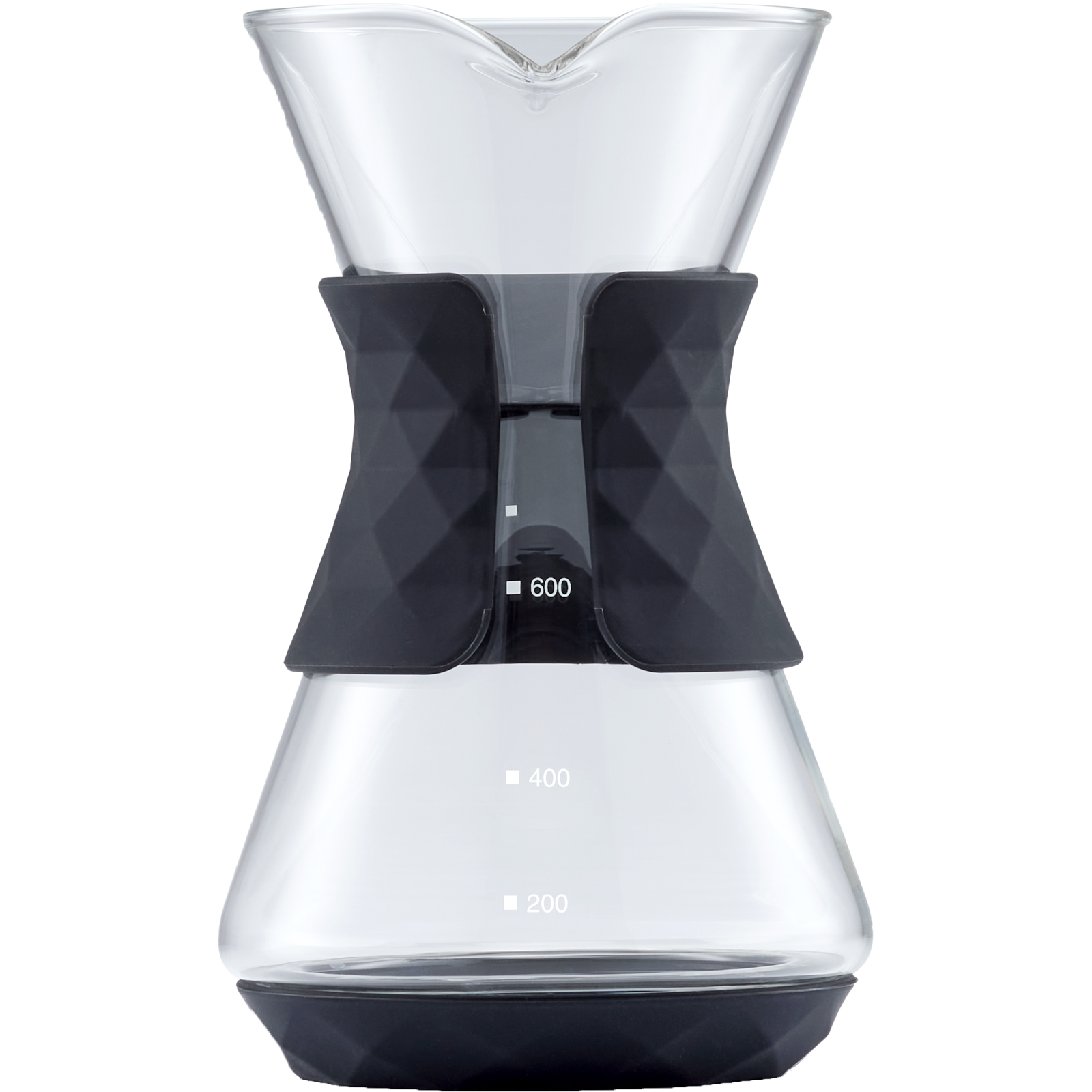SAKI Pour Over Coffee Maker with Double Layer Stainless Steel Filter,