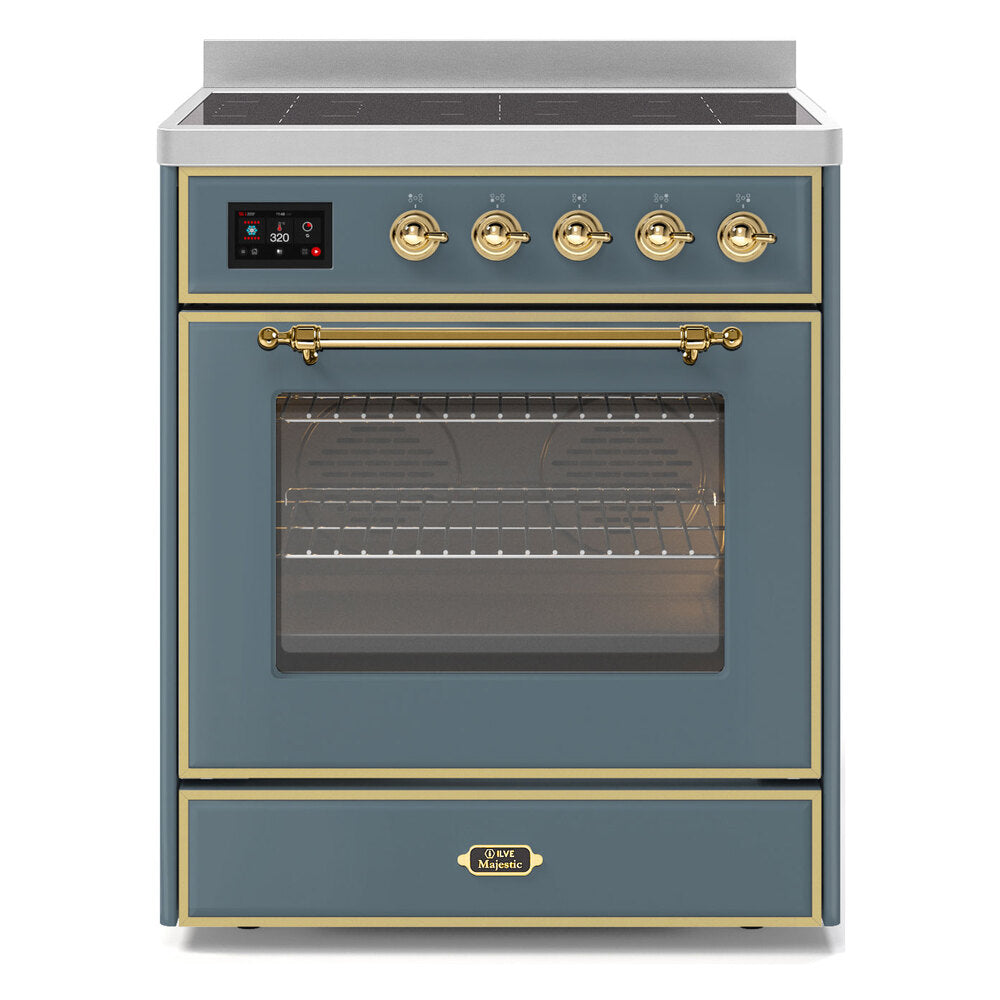 ILVE 30" Induction Range in Blue Grey (UMI30NE3BGG)