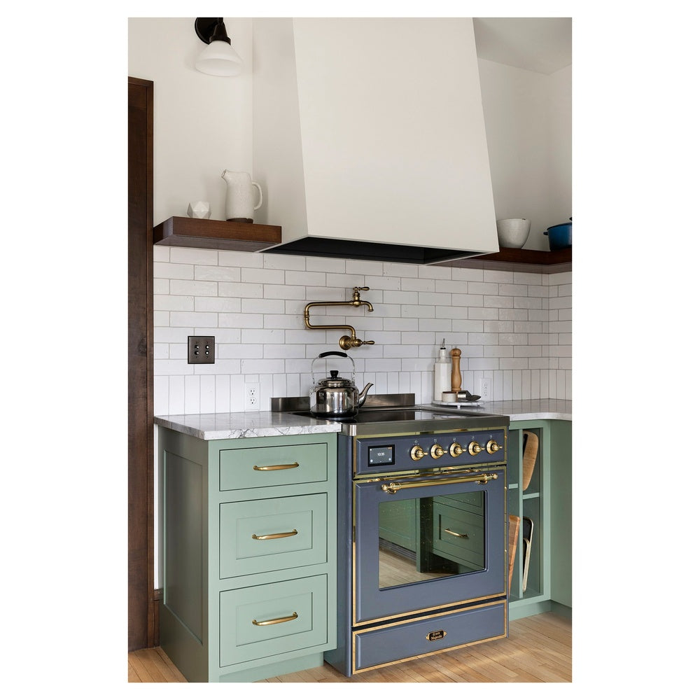 ILVE 30" Induction Range in Blue Grey (UMI30NE3BGG)