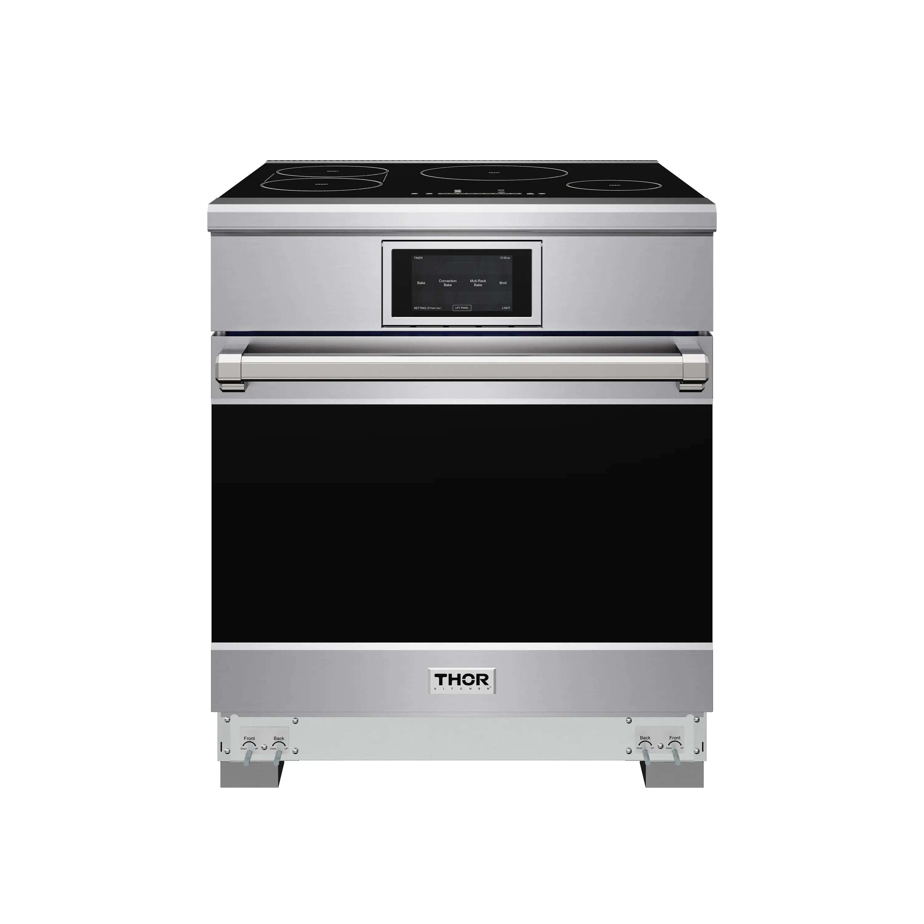 Thor Kitchen 30-Inch Professional Induction Range in Stainless Steel