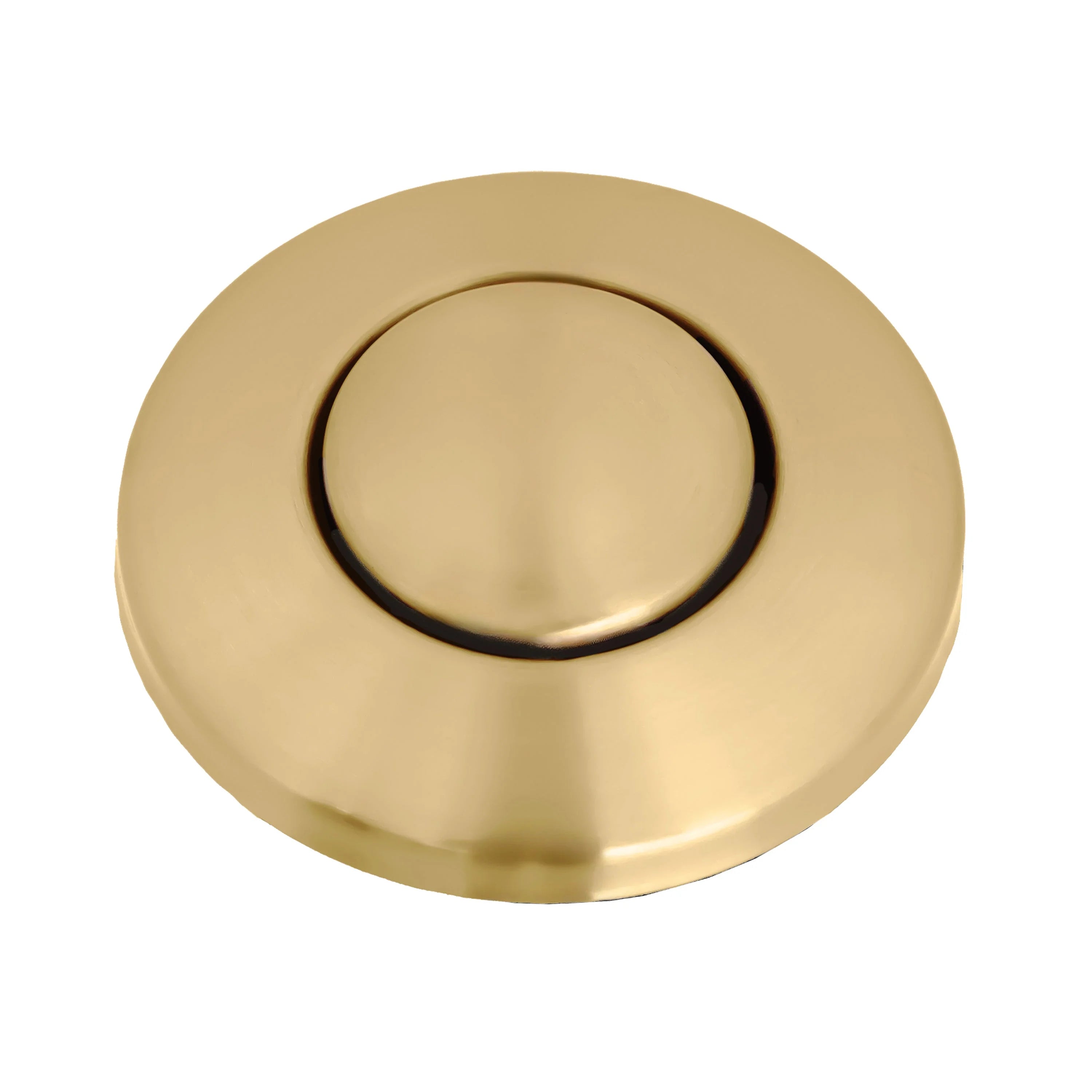 ZLINE Air Switch Button for Garbage Disposal in Polished Gold (DBM-PG)