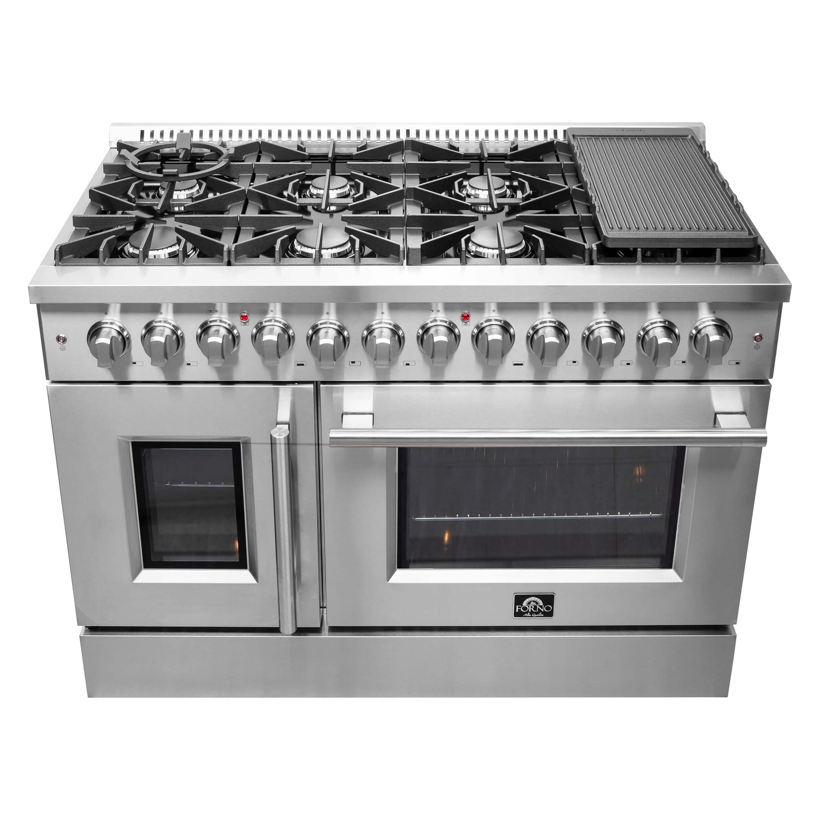 Forno 48" Dual Fuel Range w/ 8 Gas Burners (FFSGS6356-48)