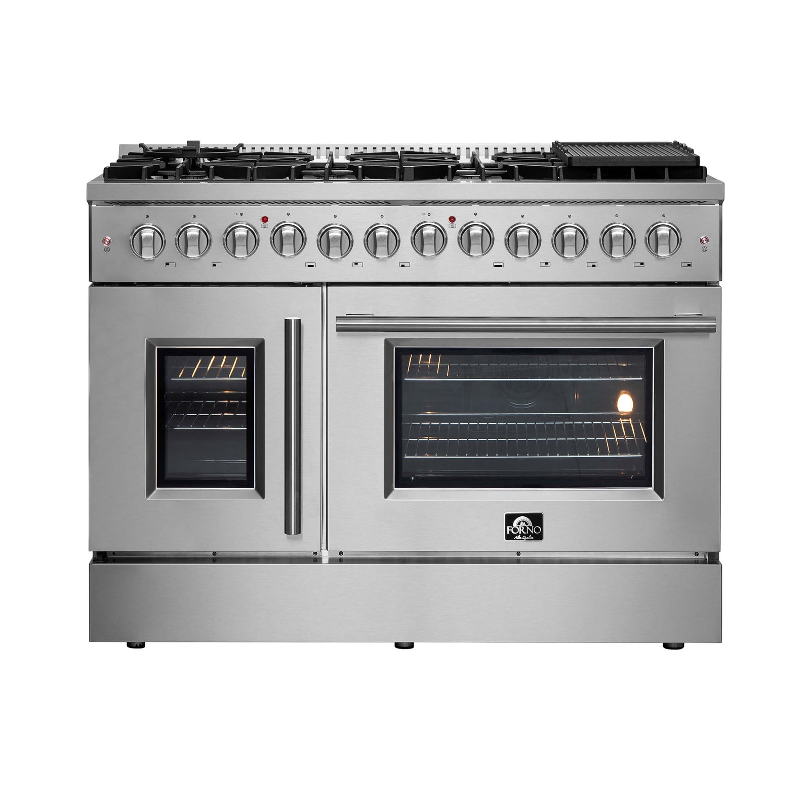 Forno 48" Dual Fuel Range w/ 8 Gas Burners (FFSGS6356-48)