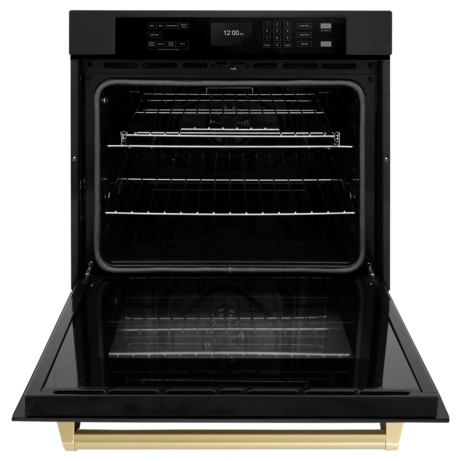 ZLINE 2-Pc Autograph Package - 30" Wall Oven in Black