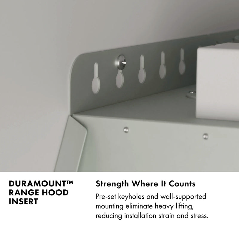 ZLINE 28-Inch 500 CFM DuraMount Wall Mount Range Hood Insert in Stainl