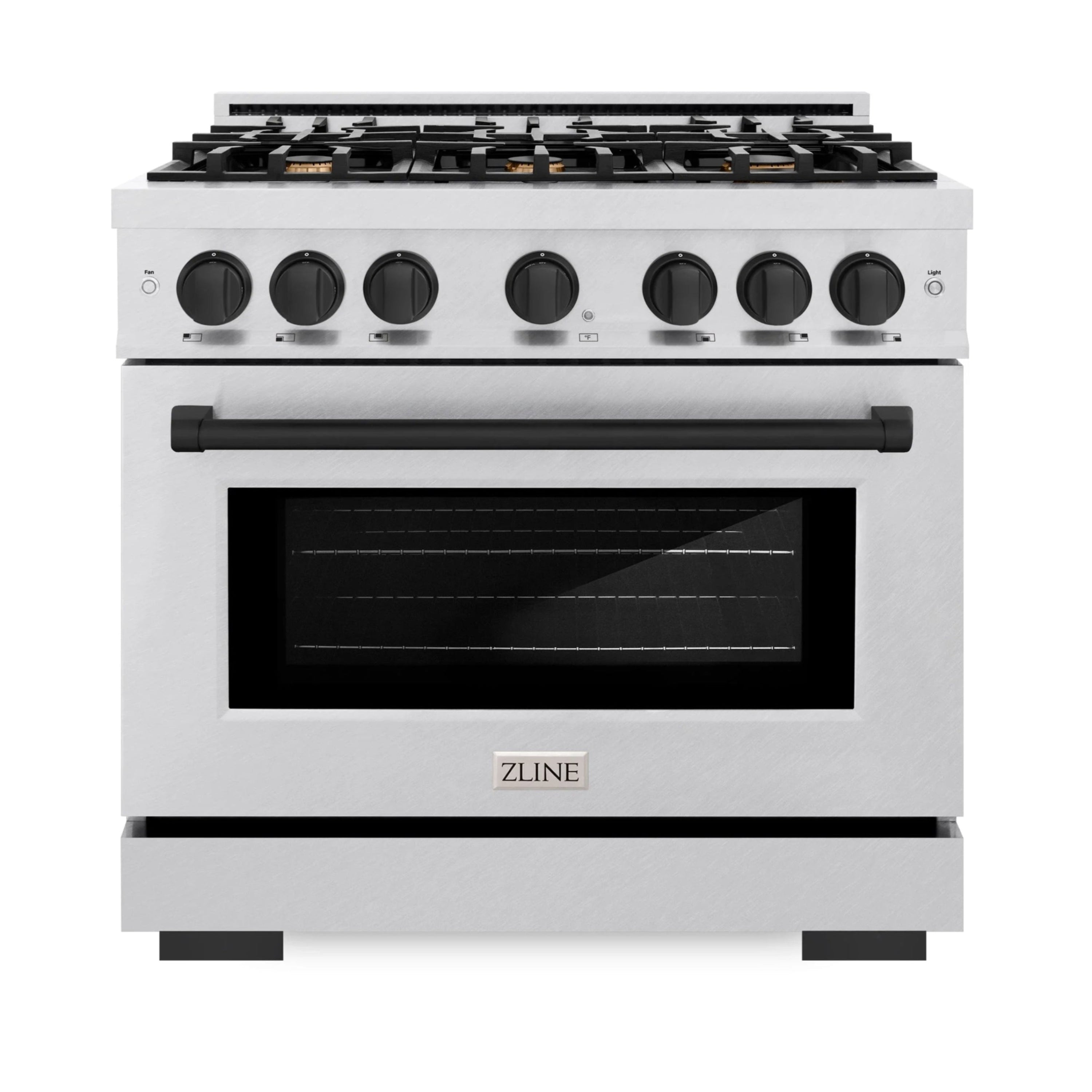 ZLINE Autograph Edition 36-Inch Select Series Dual Fuel Range with 6 G