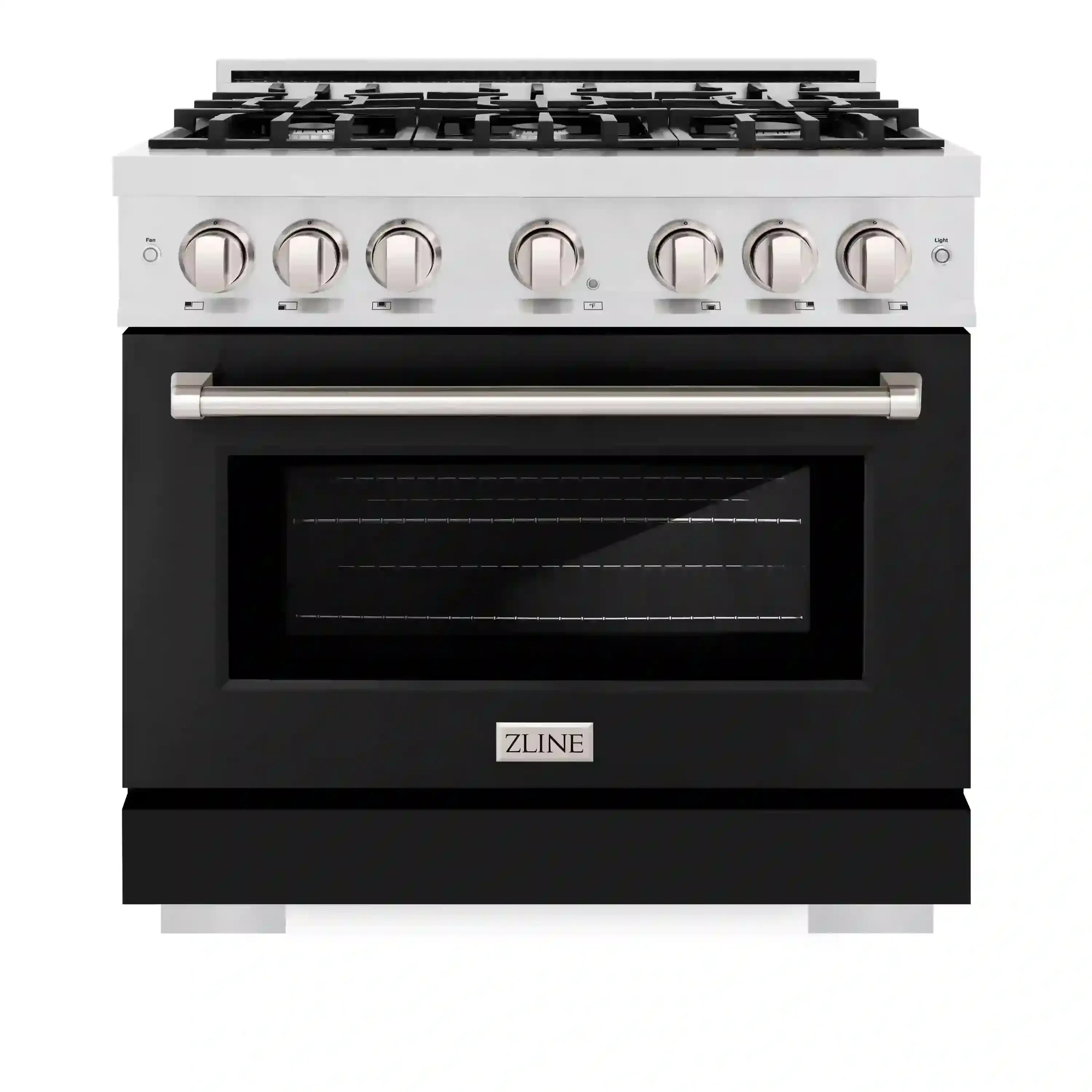 ZLINE 36-Inch Select Series Gas Range with 6 Burner Cooktop and 5.2 Cu