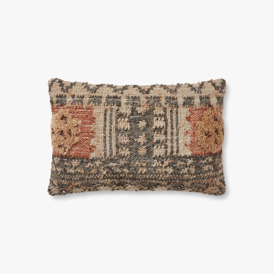 Loloi Pillows Collection - Pillows Hand Woven Rug in Charcoal (PLL0041