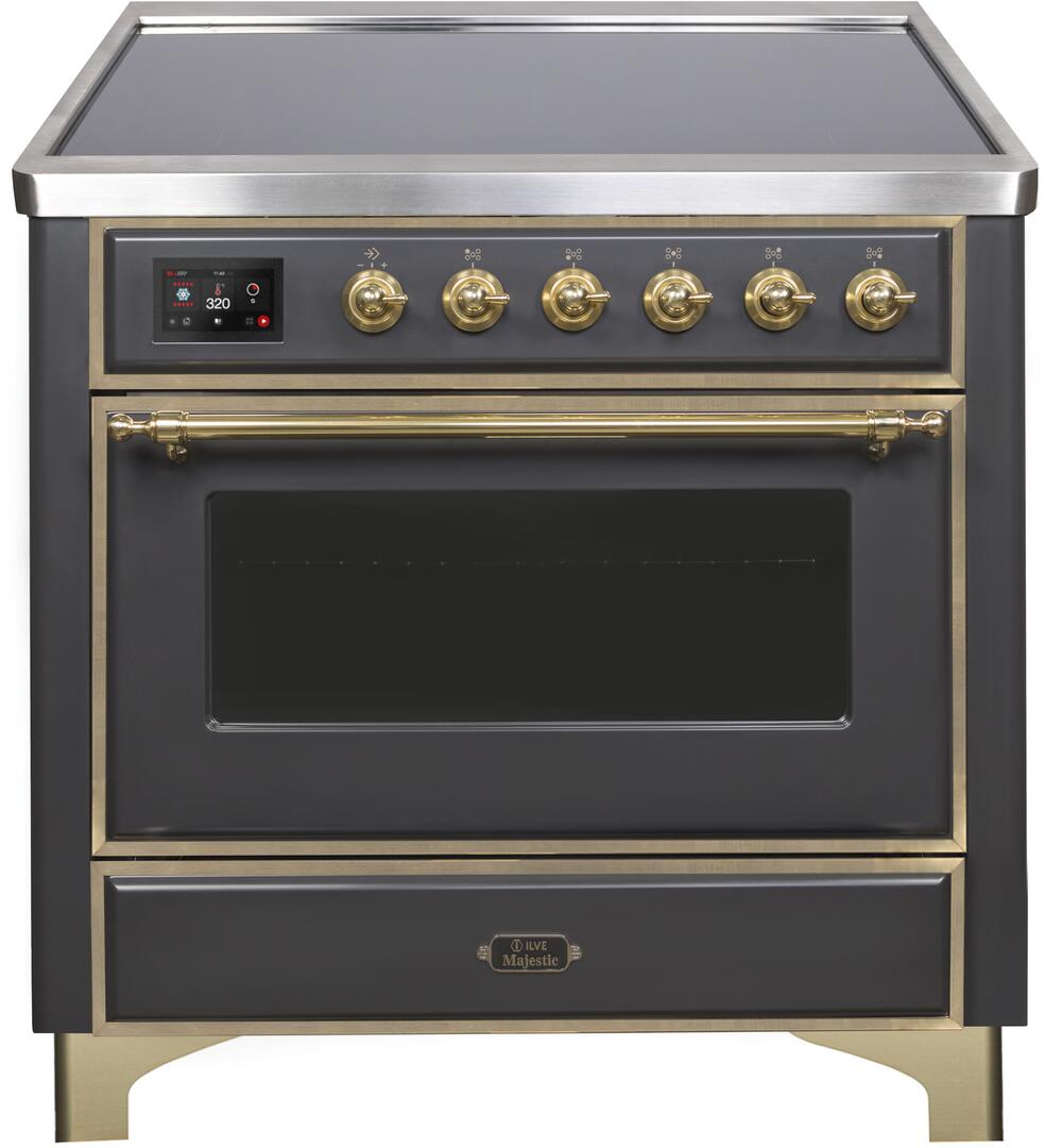 ILVE 36" Induction Range in Matte Graphite (UMI09NS3MGG)