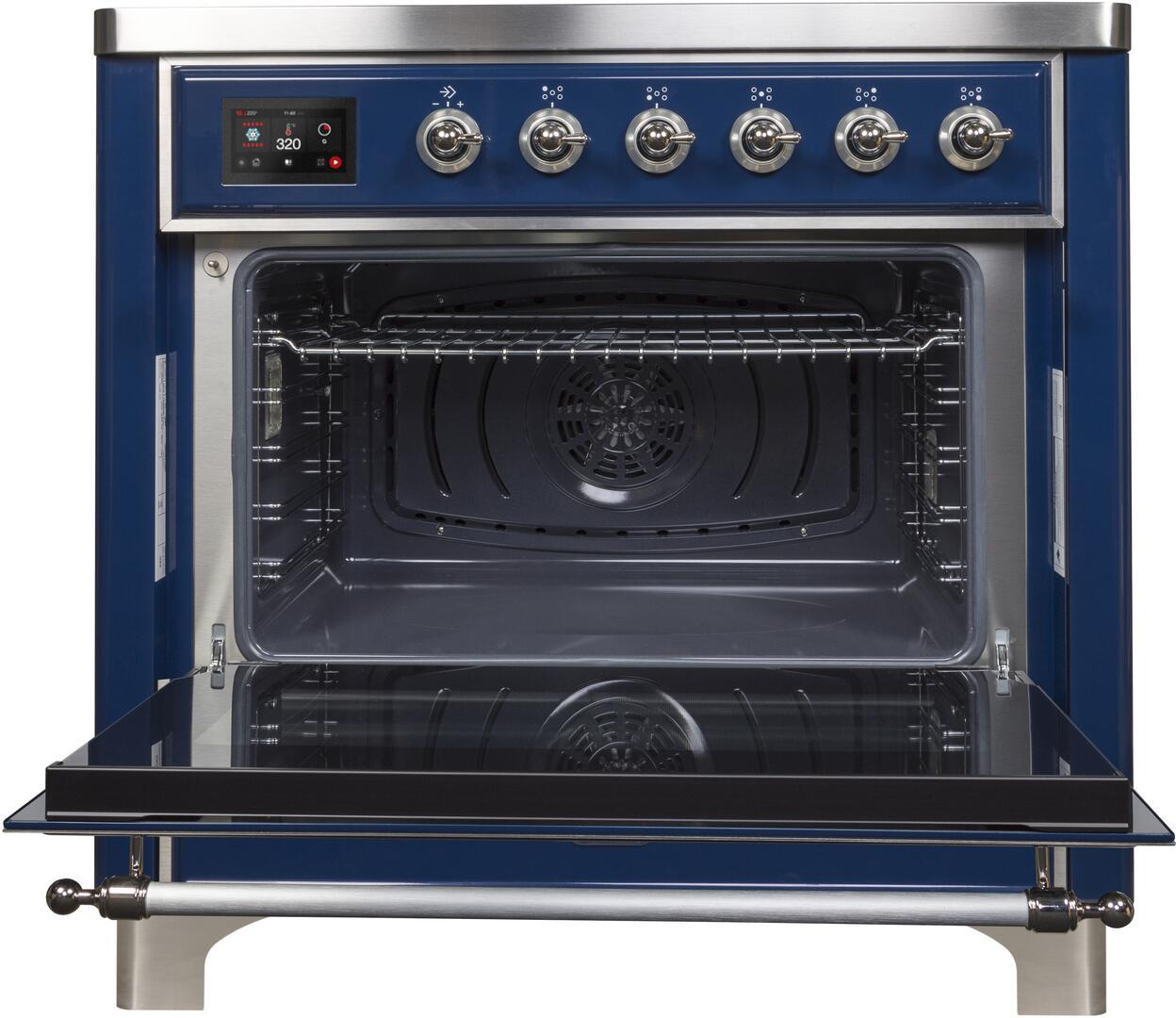 ILVE 36" Induction Range in Midnight Blue (UMI09NS3MBC)