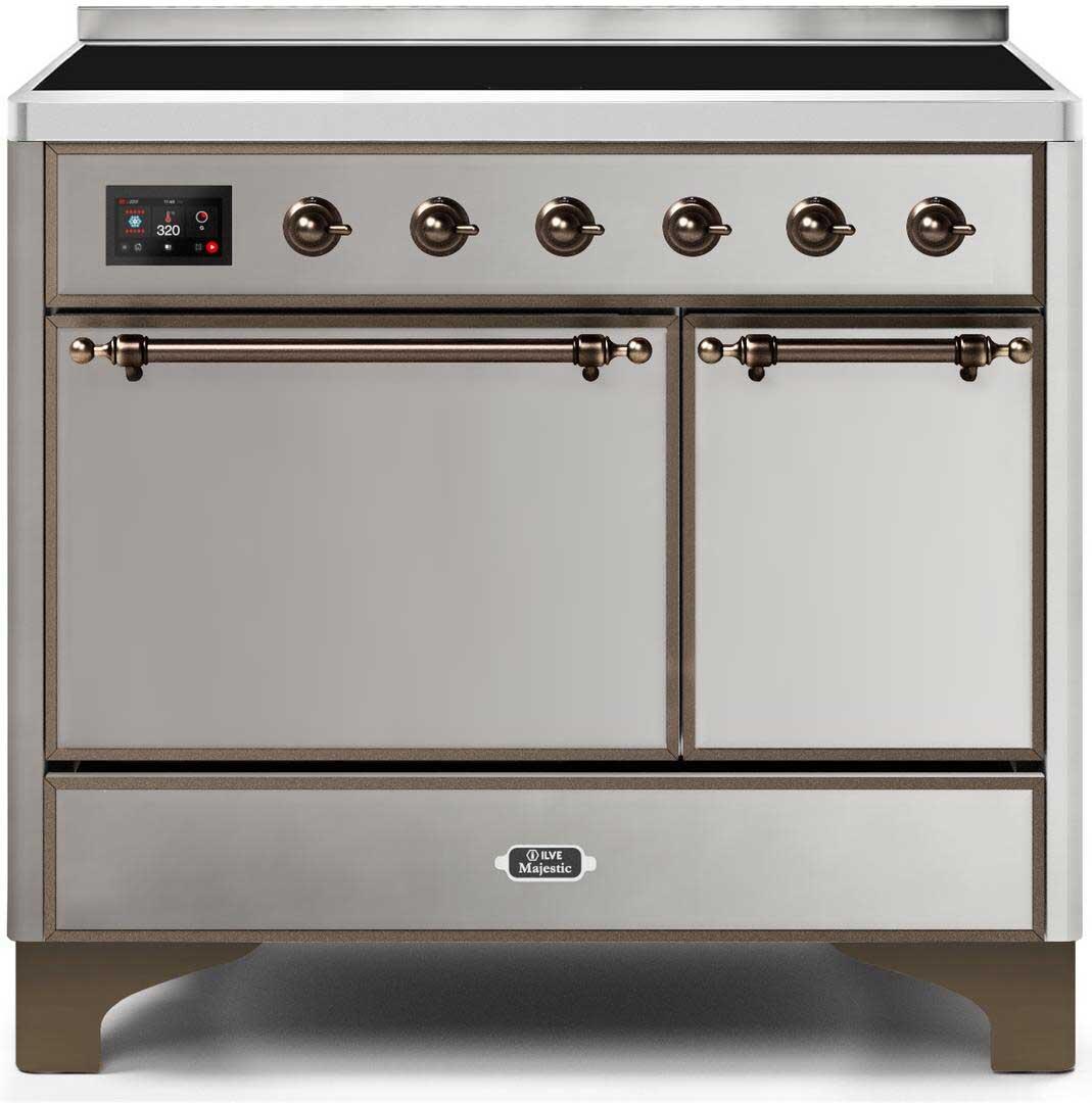 ILVE 40" Induction Range in Stainless Steel (UMDI10QNS3SSB)