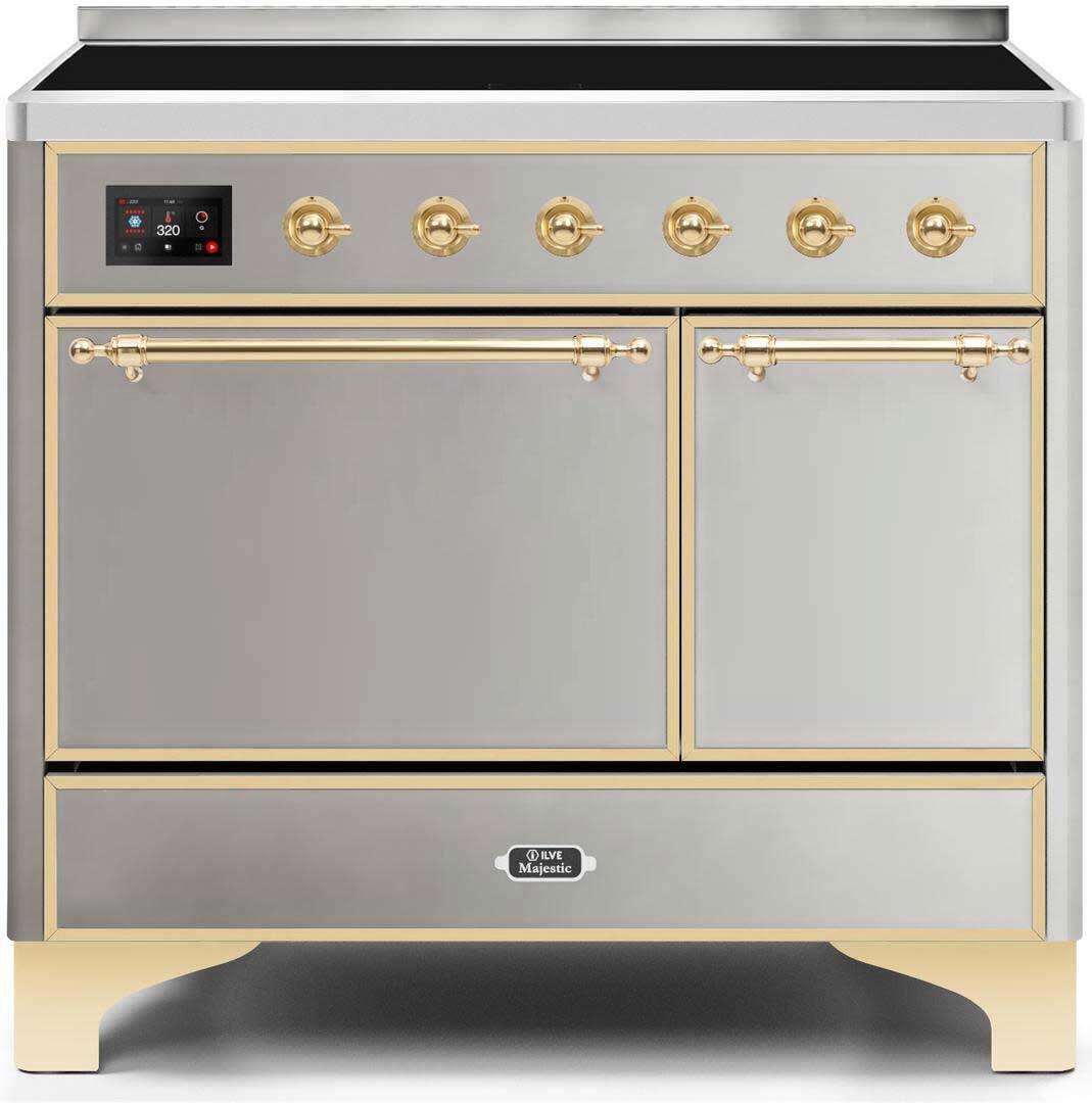 ILVE 40" Induction Range in Stainless Steel (UMDI10QNS3SSG)
