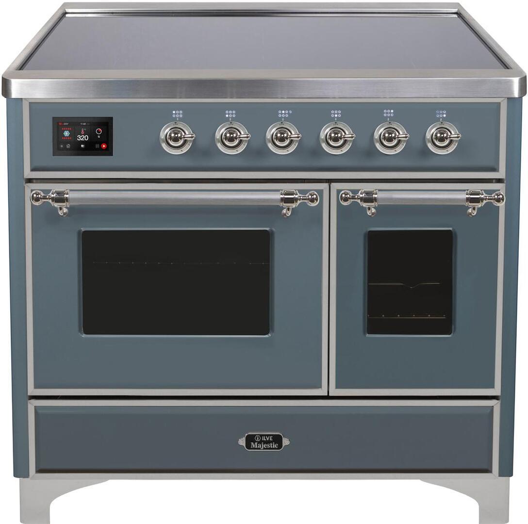 ILVE 40" Induction Range in Blue Grey (UMDI10NS3BGC)