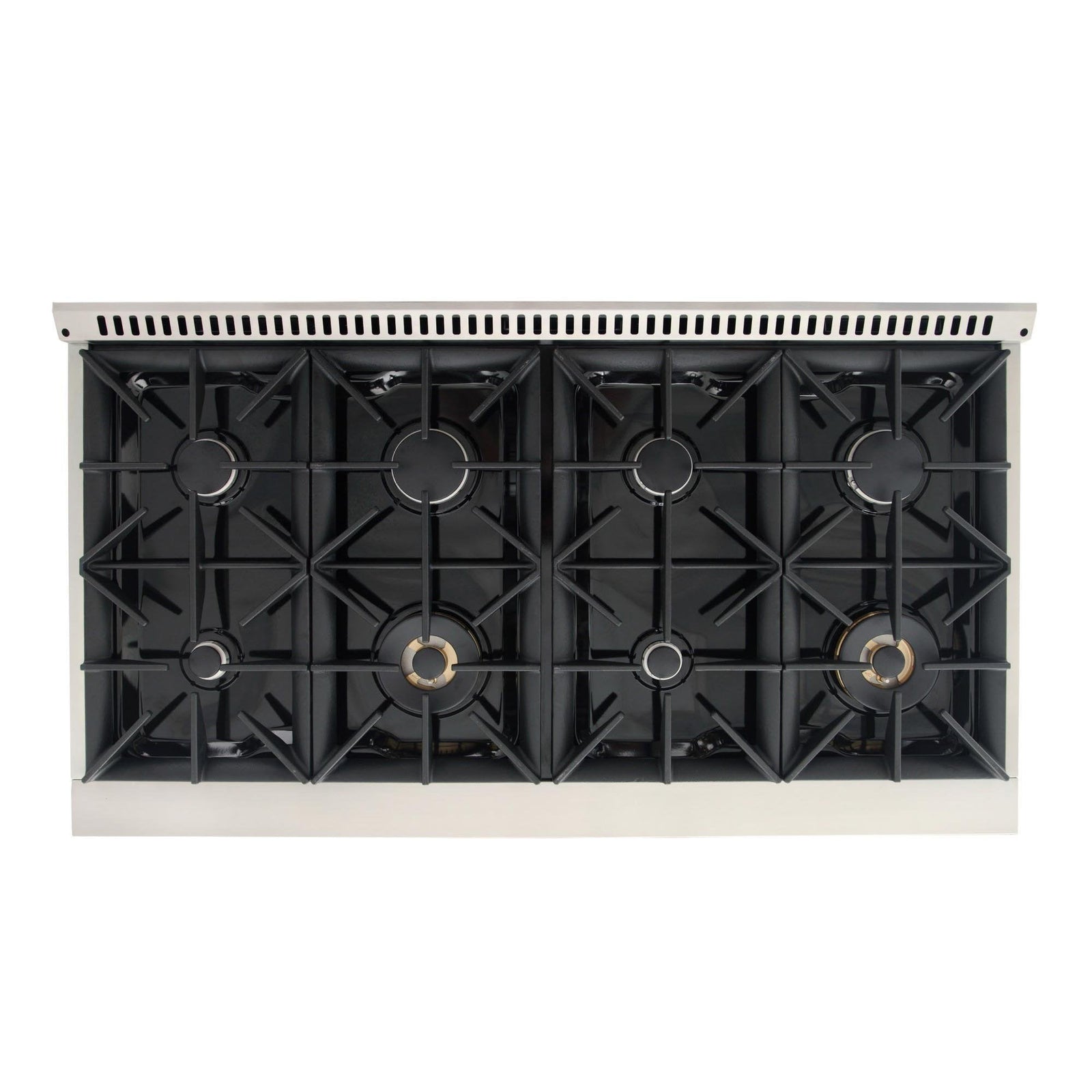 Kucht 48-Inch 6.7 Cu. Ft. Gas Range with Grill/Griddle in Black (KNG48