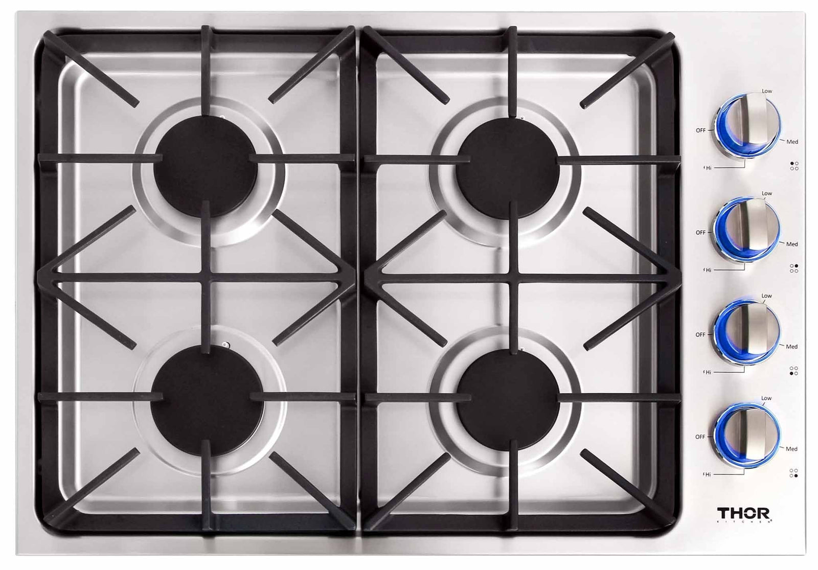 Thor Kitchen 30" Drop-In Gas Cooktop w/ 4 Burners (TGC3001)